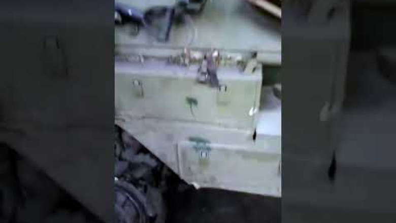 Aussie Bushmaster protected mobility vehicle with some traces of use ...