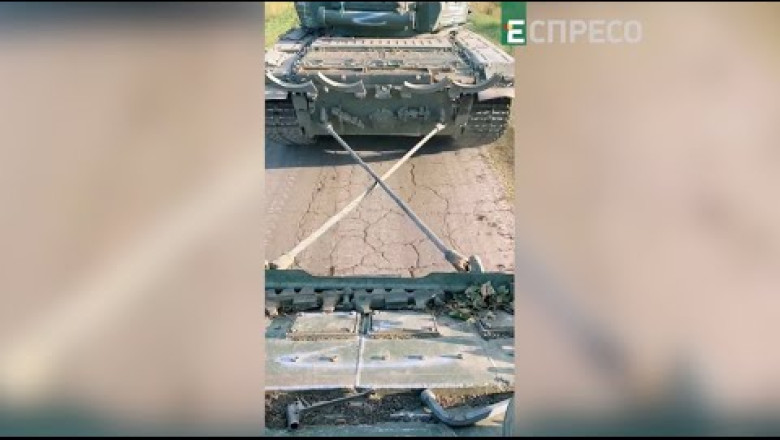 What it sounds like: a squeezed Russian tank is pulled by a squeezed ...