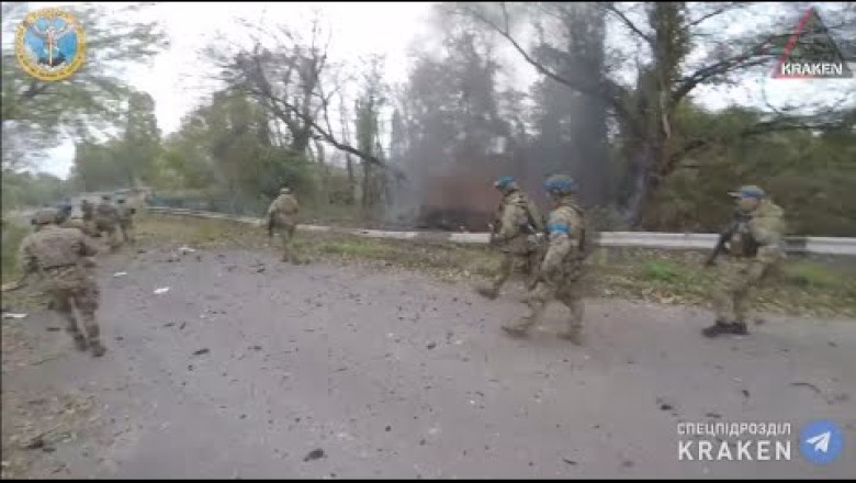 The Azov fighters clashed with the attacking Russians in Kharkiv - a ...