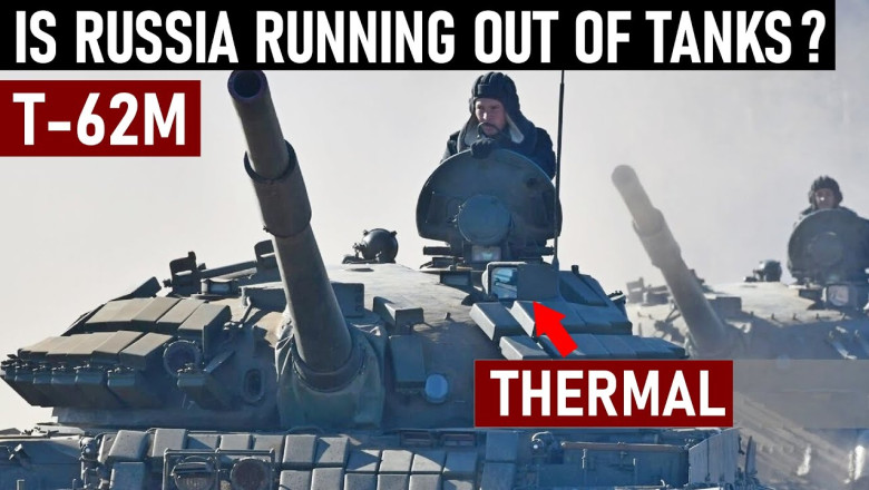 Are Russians Running Out of Tanks? They are Upgrading old T-62 tanks ...
