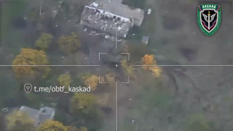 Moment Destruction of the Ulukrainian APC by the UAV Lancet-3 | Nexth City