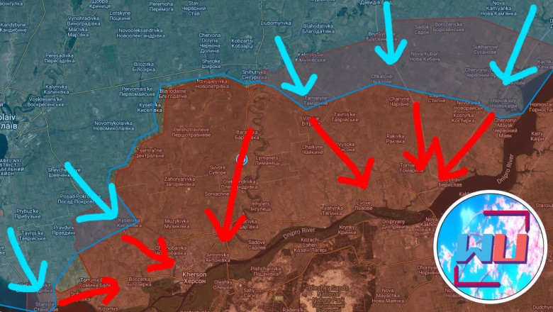 Updates Kherson War Map | Russian withdrawal from Kherson | Fresh ...