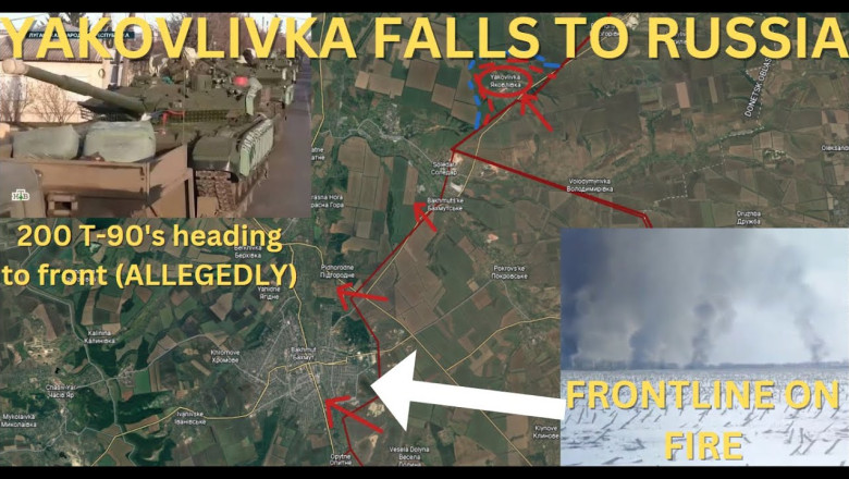 Ukraine War Map | Russia Captures Yakovlivka (Soledar Flank) | New ...