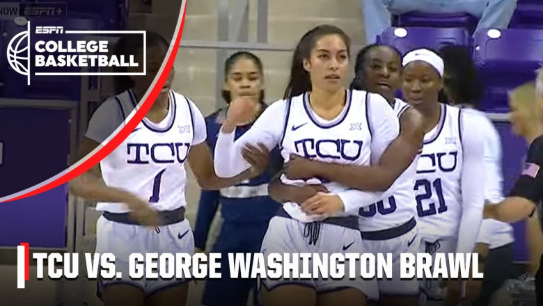 Eight players ejected after punches thrown in TCU-George Washington ... Eight players ejected after punches thrown in TCU-George Washington ...